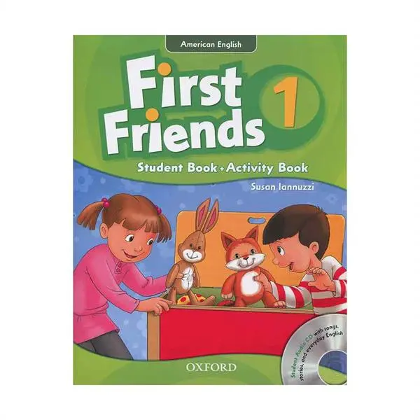 کتاب زبان امریکن فرست فرندز American First Friends 1 (کتاب دانش آموز و ...